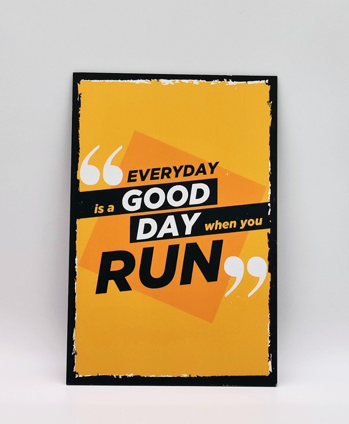 Set of 4 Inspirational Wall Decor|motivational Poster|quotes Wall Art ...
