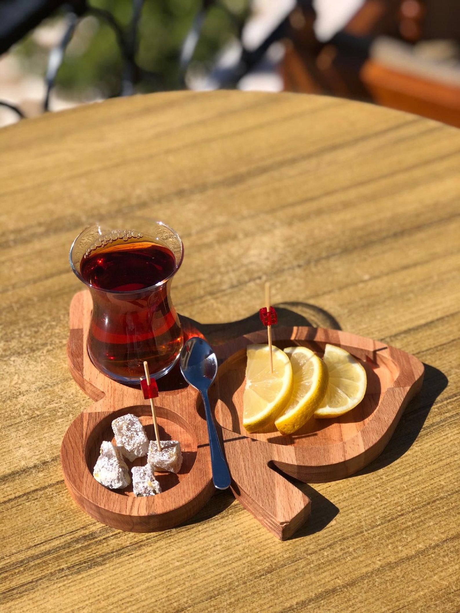 Wooden Leaf Snack Plate|beech Wood Table Top|natural Nut Platter|custom ...