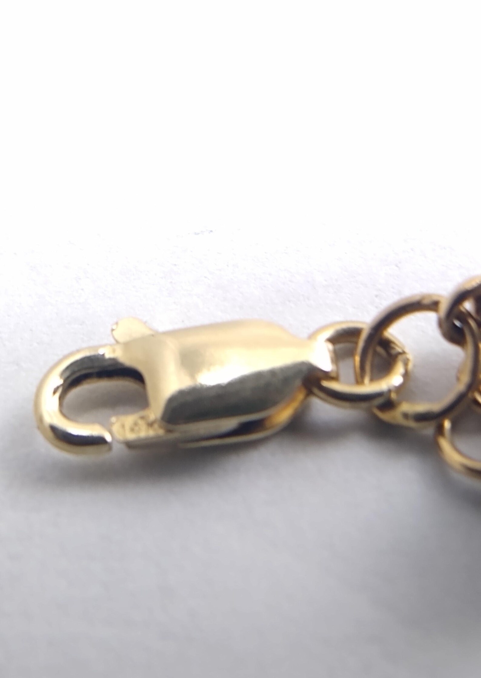 14K Yellow Gold Vintage Charm Bracelet With 7 Charms - Etsy