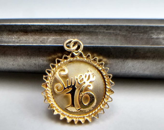 Vintage Solid 14k Yellow Gold Ferrari Charm - Etsy