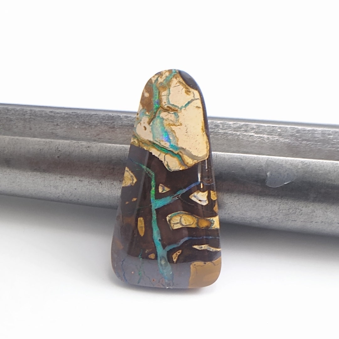 Elongated Boulder Opal Cabochon - Etsy