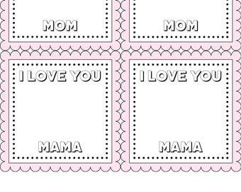 Father's Day,coaster Tile Art Templates, Mothers Day, Gifts for Mom ...