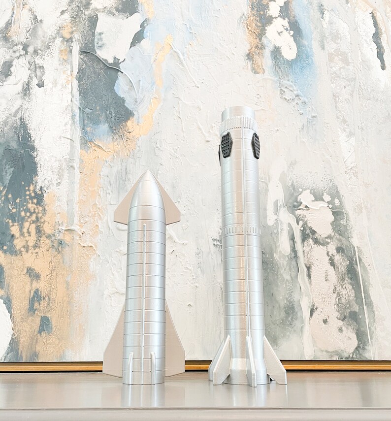 1:180 Starship and Superheavy Detailed Model 3D Printed - Etsy