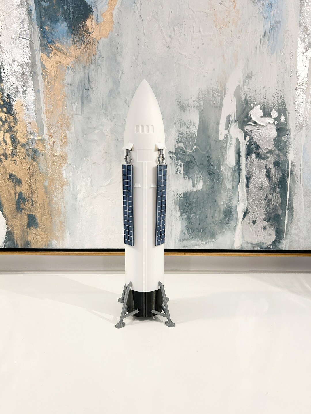 Starship HLS Lunar Lander Adjustable | Human Landing System | Spacex ...