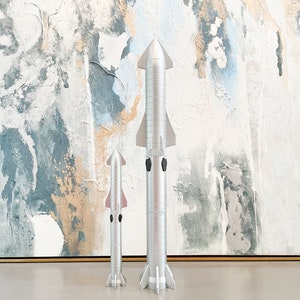 1:180 Starship and Superheavy Detailed Model 3D Printed - Etsy