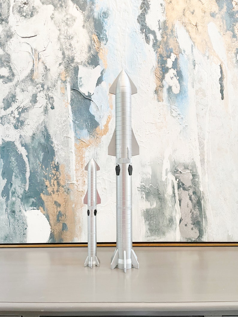 1:180 Starship and Superheavy Detailed Model 3D Printed - Etsy