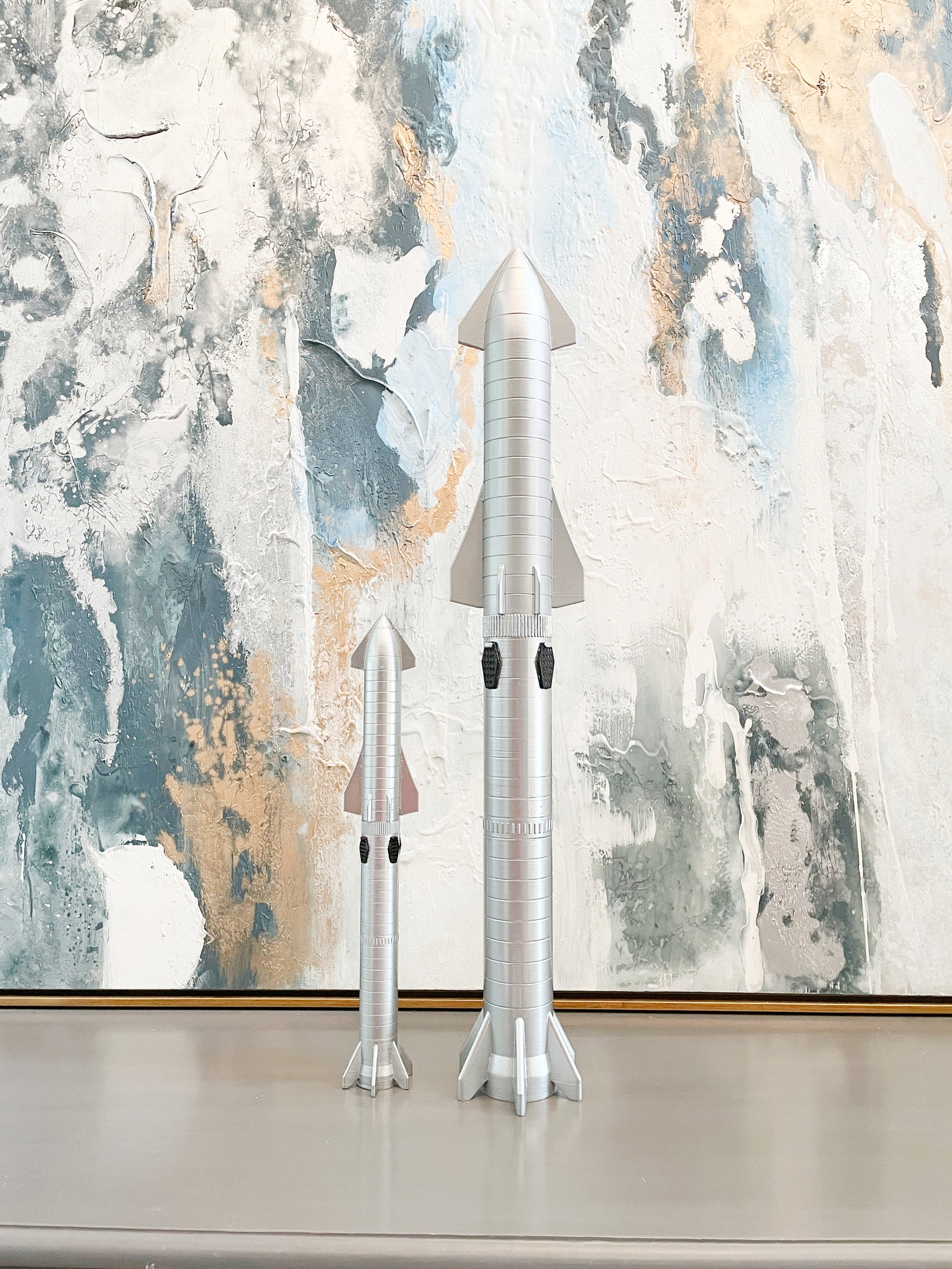 1:180 Starship and Superheavy Detailed Model 3D Printed - Etsy