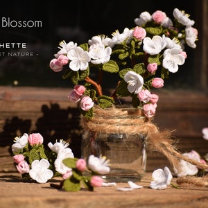 Crochet Apple Blossom Pattern - Crochet Flower Pattern - Etsy