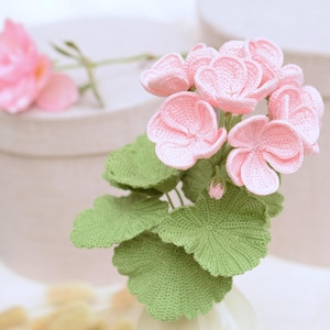 Crochet Geranium, Pelargonium Pattern- Crochet Flower Pattern - Etsy