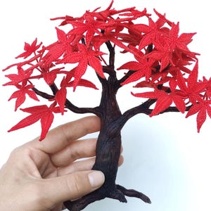 Crochet Pattern for Japanese Maple Leaves, Crochet Fall Leaf Pattern - Etsy