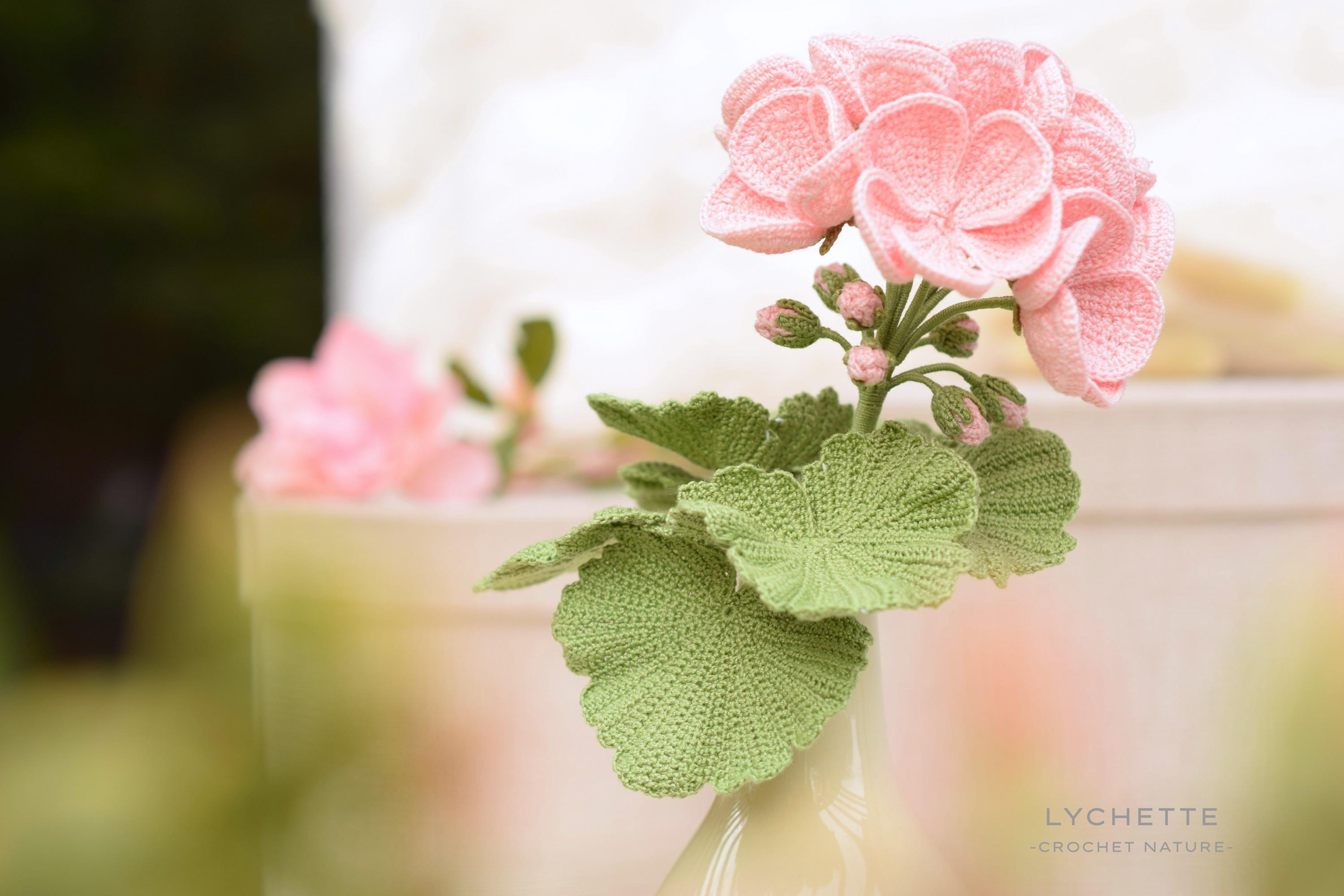 Crochet Geranium, Pelargonium Pattern- Crochet Flower Pattern - Etsy