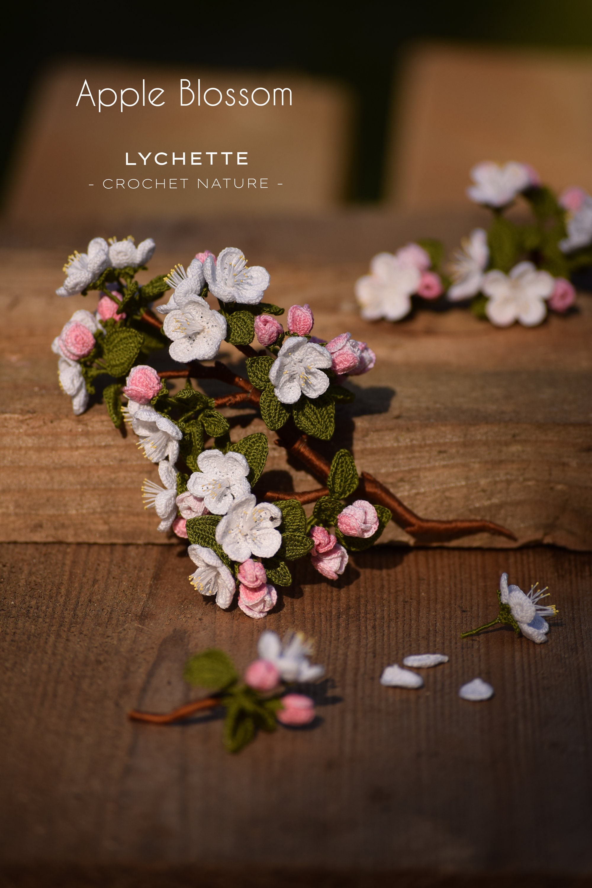 Crochet Apple Blossom Pattern Crochet Flower Pattern - Etsy