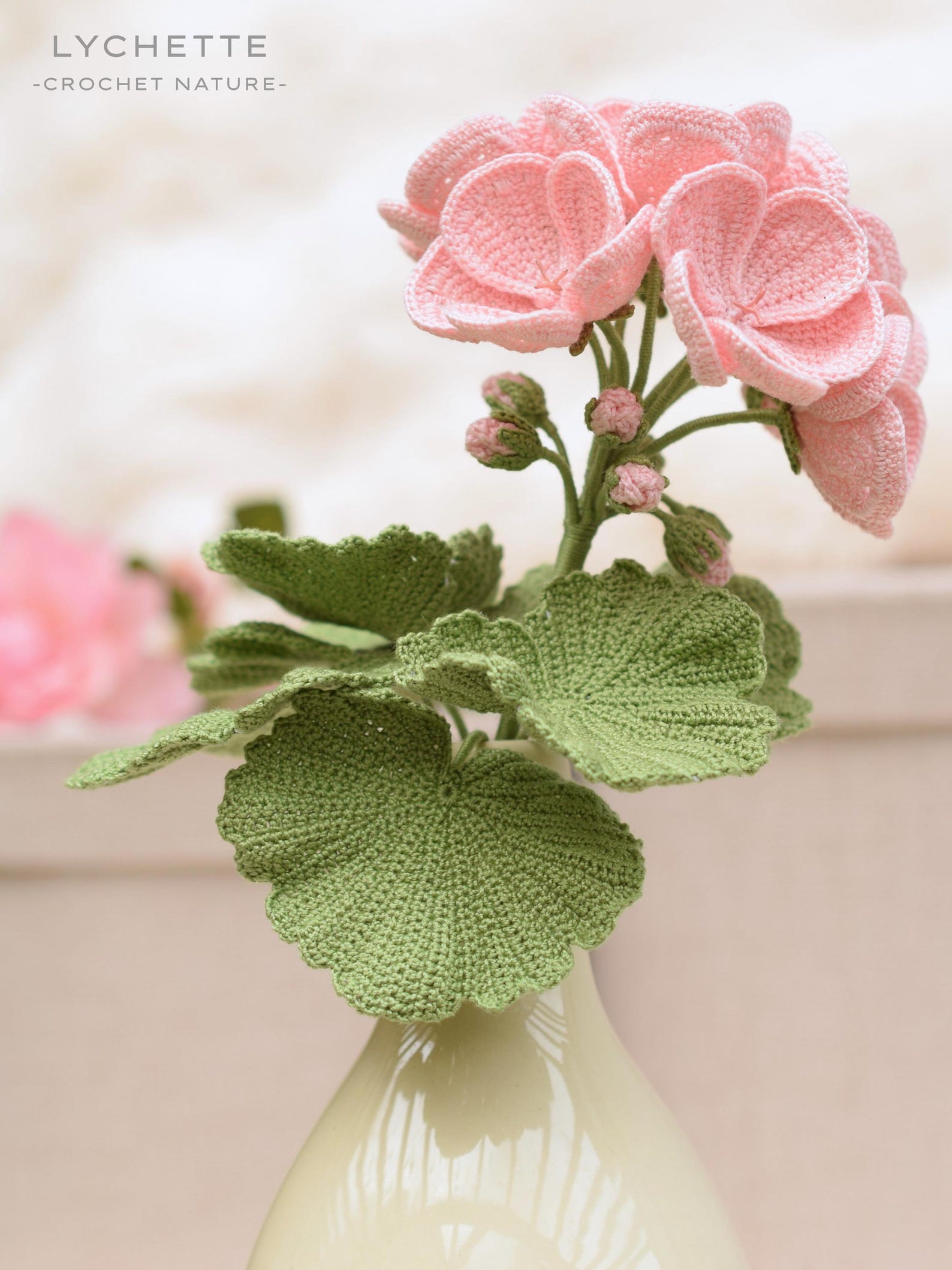 Crochet Geranium, Pelargonium Pattern- Crochet Flower Pattern - Etsy