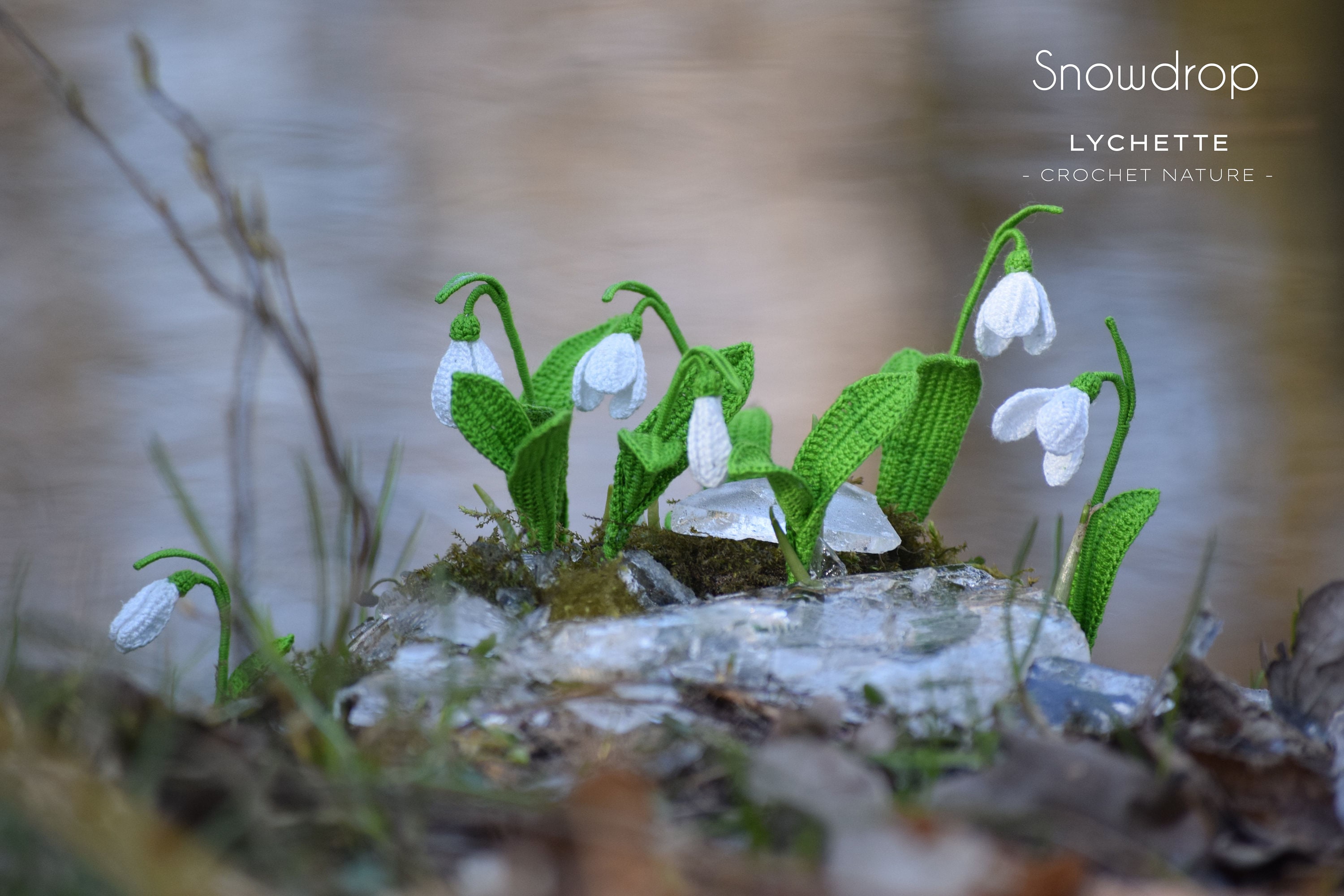 Crochet Snowdrop - Crochet Flower Pattern - Etsy