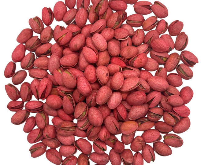 Red Pistachios 7 Oz In-shell Roasted and Salted - Etsy