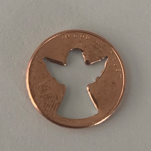 25 Angel Cut Pennies With Angel Cut Out Penny Pennys From Heaven Lucky ...