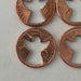 25 Angel Cut Pennies With Angel Cut Out Penny Pennys From Heaven Lucky ...