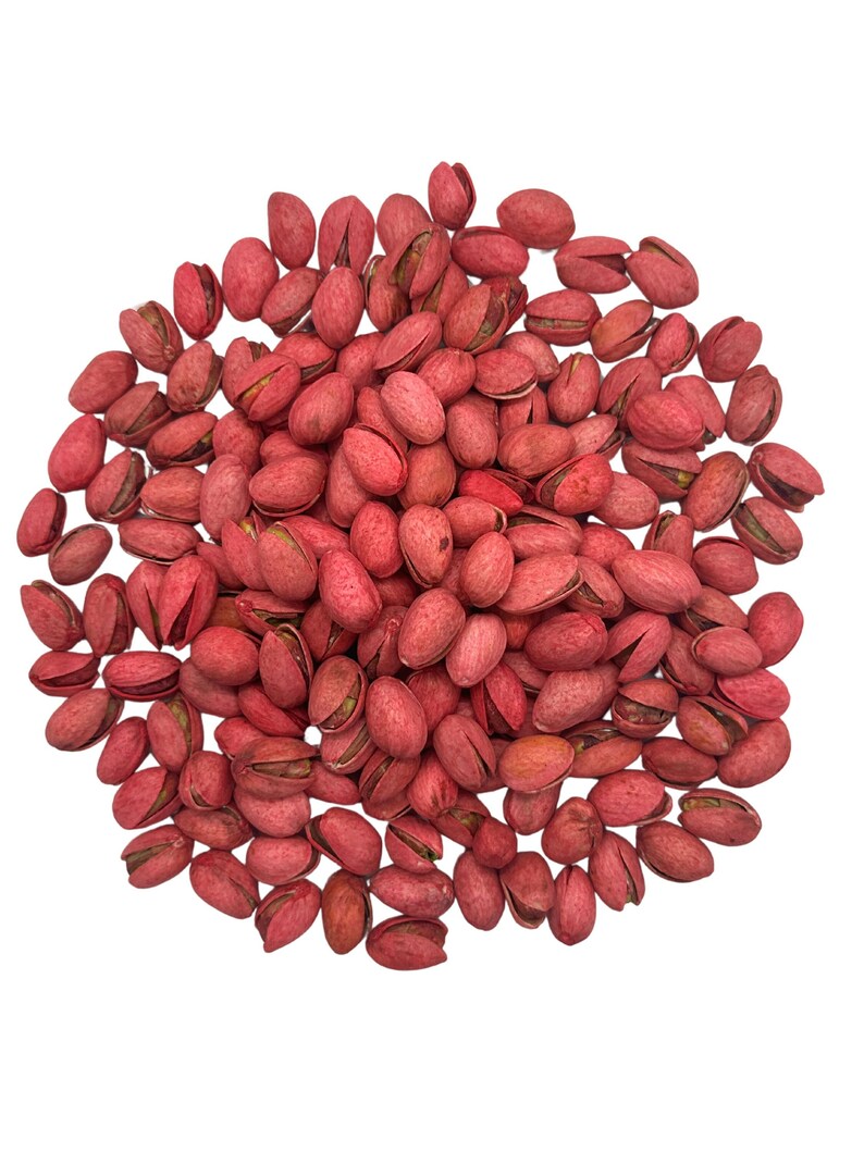 Red Pistachios 7 Oz In-shell Roasted and Salted - Etsy