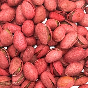 Red Pistachios 7 Oz In-shell Roasted and Salted - Etsy
