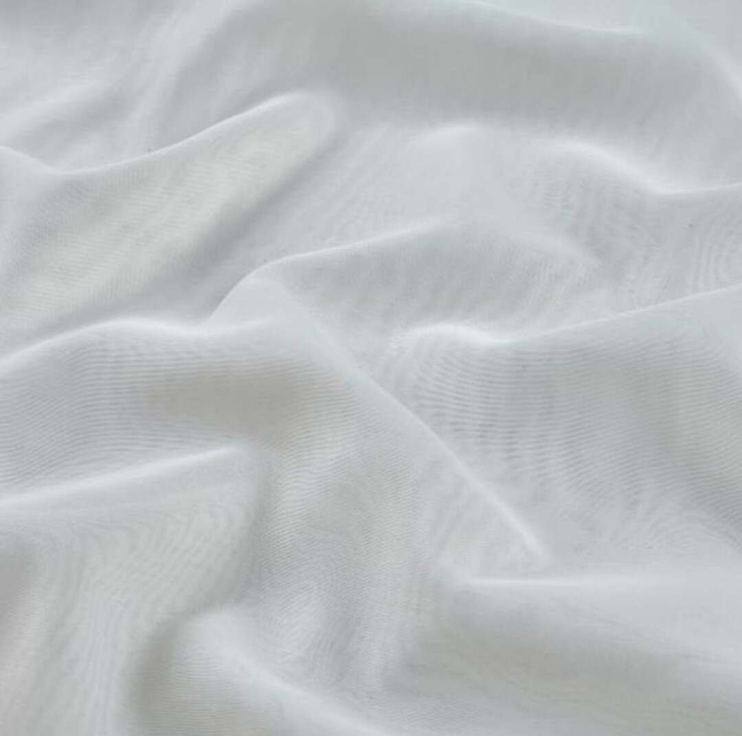 Sheer Batiste Fabric 118" Wide for Drapes, Curtains, Decor, Apparel ...