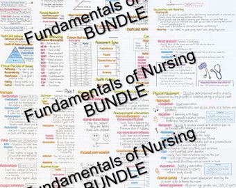 Nursing Fundamental Notes, Nursing Fundamentals Study Guide ...