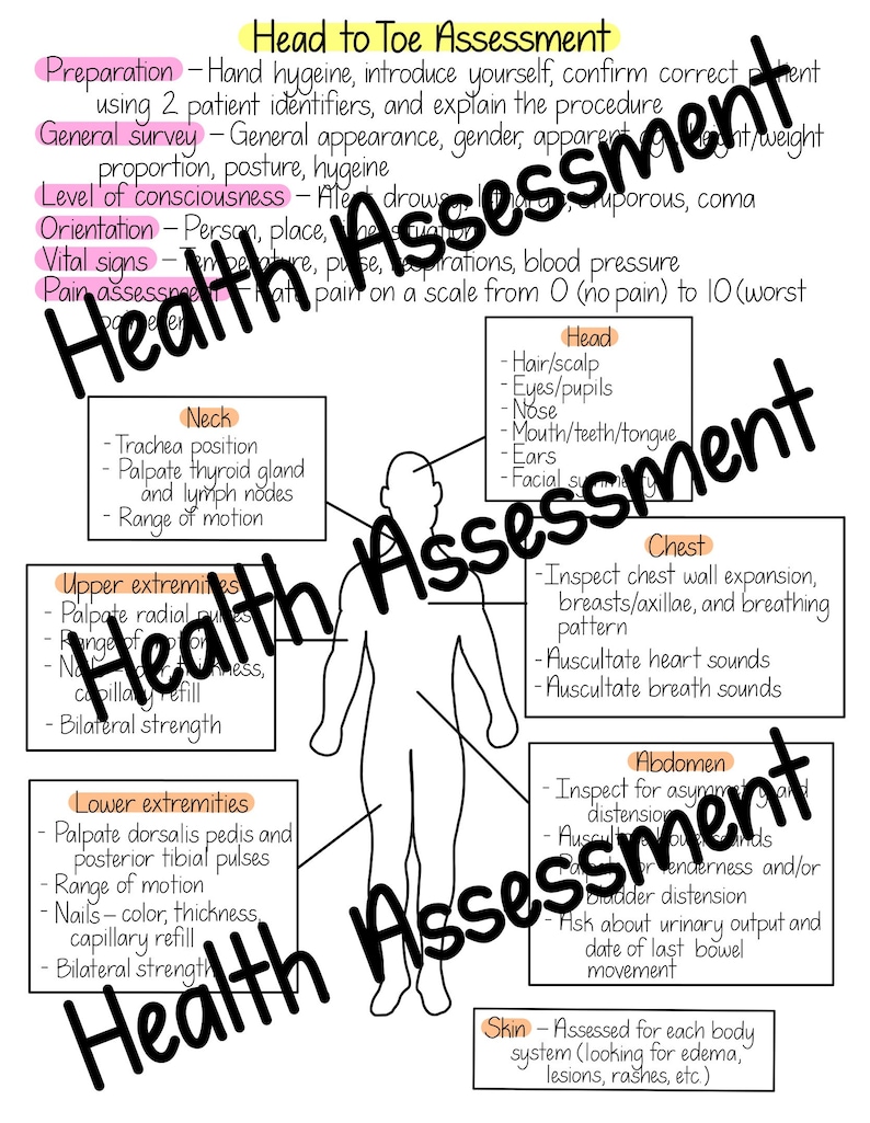 Fundamentals Bundle Pack Nursing Study Guide - Etsy
