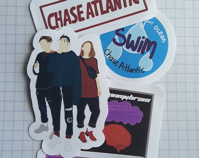 Chase Atlantic / Chase Atlantic Merch / Chase Atlantic Sticker Pack ...