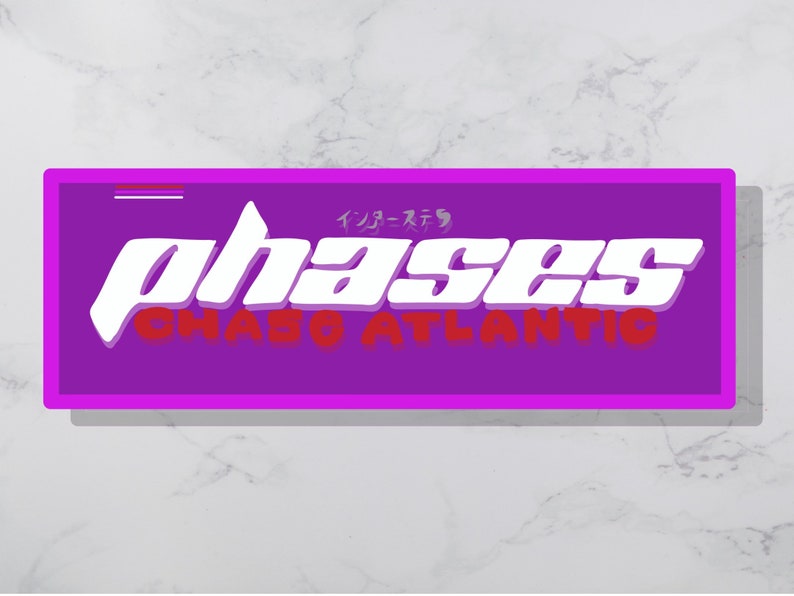 Chase Atlantic / Chase Atlantic Merch / Chase Atlantic Sticker | Etsy