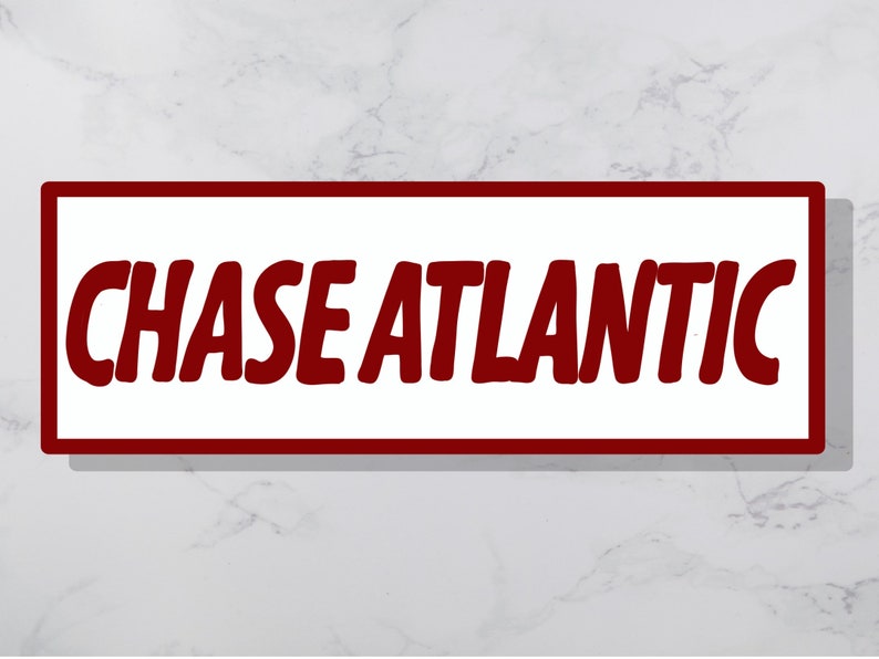 Chase Atlantic / Chase Atlantic Merch / Chase Atlantic Sticker | Etsy