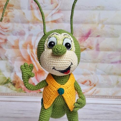 Grasshopper Crochet Pattern / Amigurumi Insect Toy - Etsy Australia