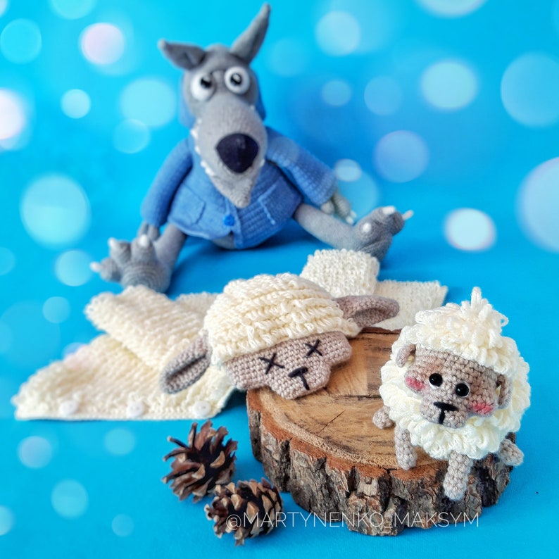 Wolf in Sheep's Clothing / Crochet Pattern Amigurumi - Etsy