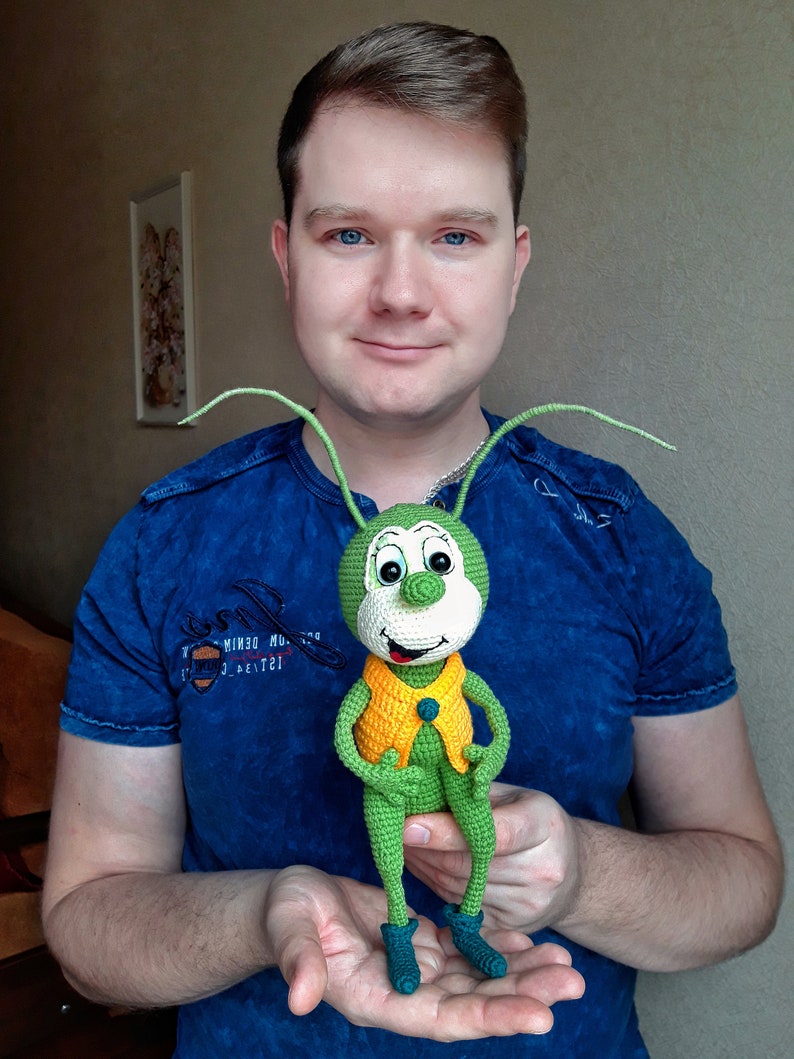 Grasshopper Crochet Pattern / Amigurumi Insect Toy - Etsy