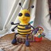 Bee Crochet Pattern Bumblebee Amigurumi Insect Toy - Etsy