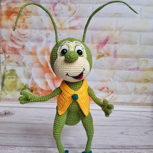 Grasshopper Crochet Pattern Amigurumi Insect Toy Pdf Tutorial - Etsy