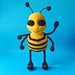 Bee Crochet Pattern Bumblebee Amigurumi Insect Toy - Etsy