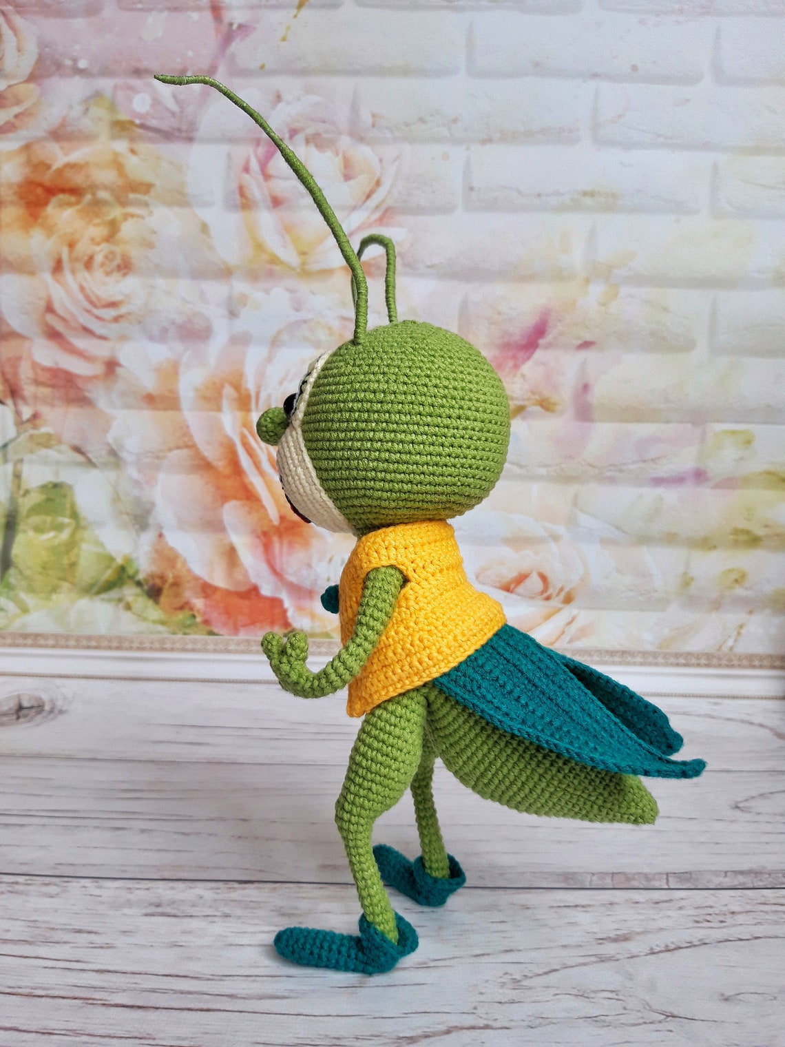 Grasshopper Crochet Pattern / Amigurumi Insect Toy - Etsy Australia