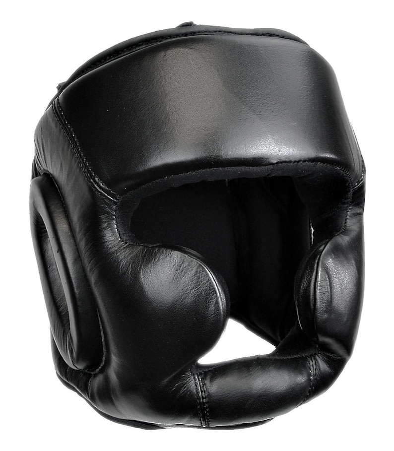 Genuine Leather Boxing Head Gear MMA Kickboxing Muay Thai - Etsy