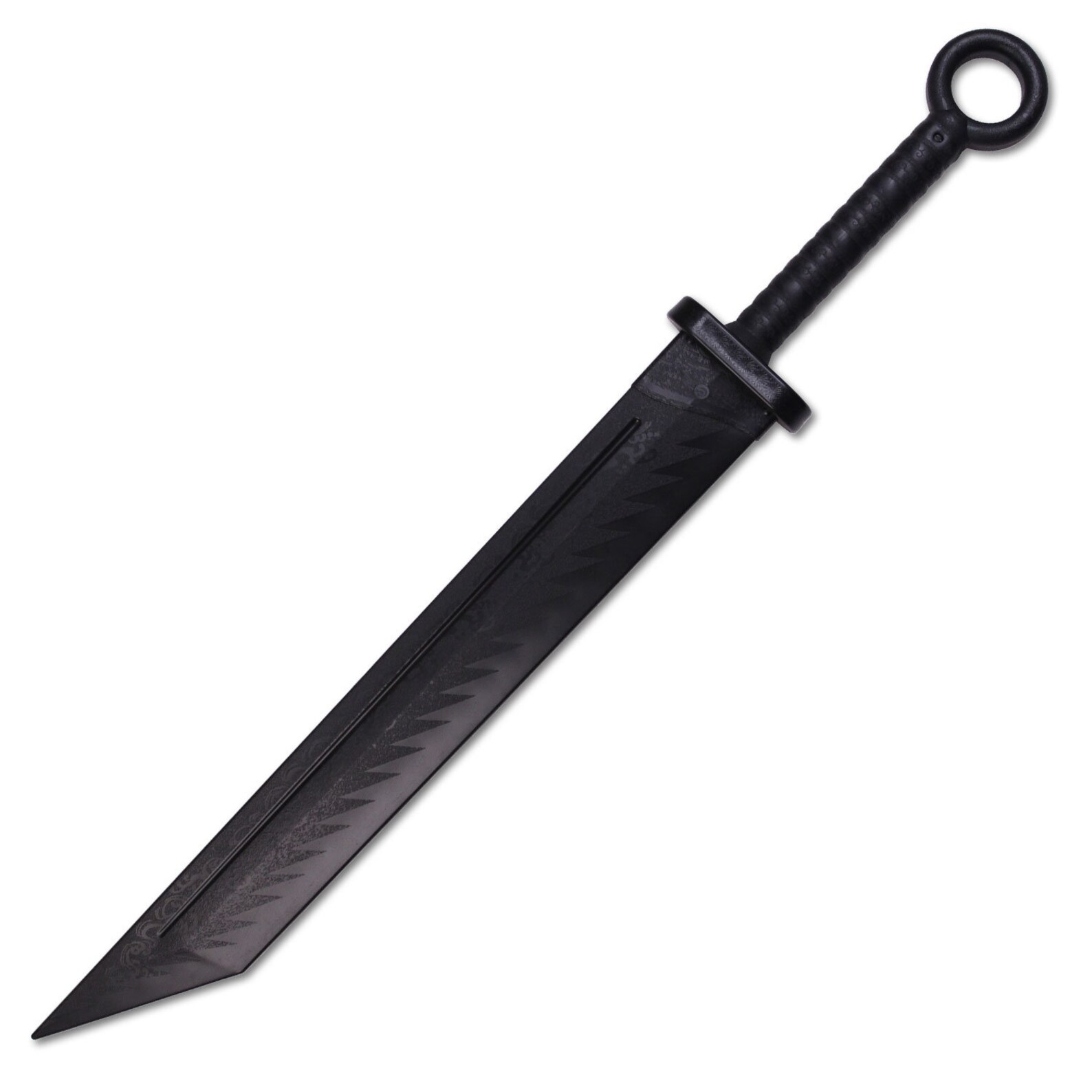 Black Fantasy Sword Polypropylene Sword Cosplay Final Fantasy Martial ...