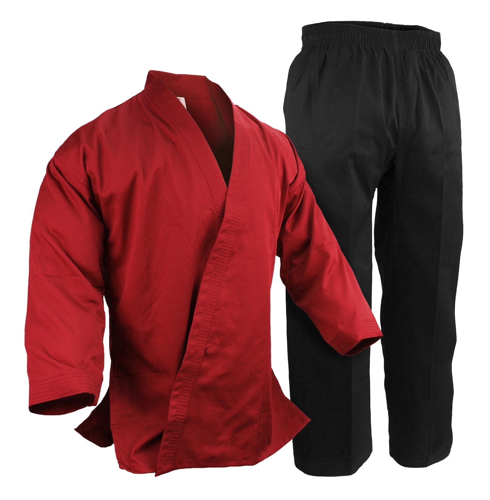 Karate Uniforms Gi With Black Pants, Master Instructor Martial Arts ...
