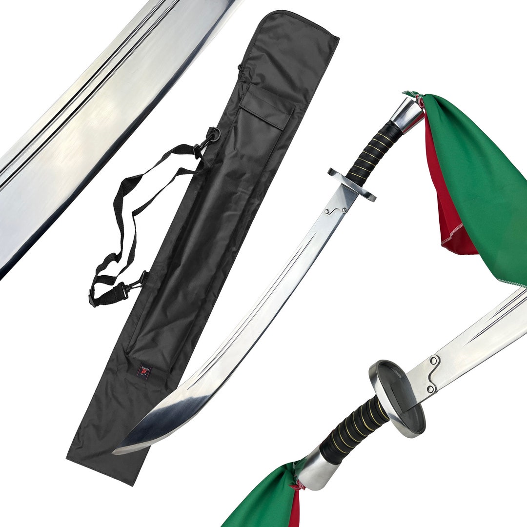 32" Broad Sword Aluminum Blade Unsharpened Chinese Kung Fu Tai Chi ...