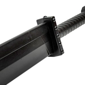 Black Fantasy Sword Polypropylene Sword Cosplay Final Fantasy Martial ...