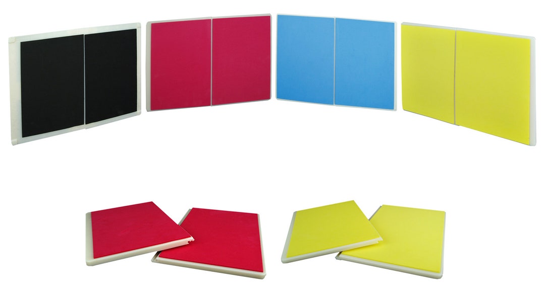 Rebreakable Breaking Boards Martial Arts Karate TKD Yellow, Blue, Red ...