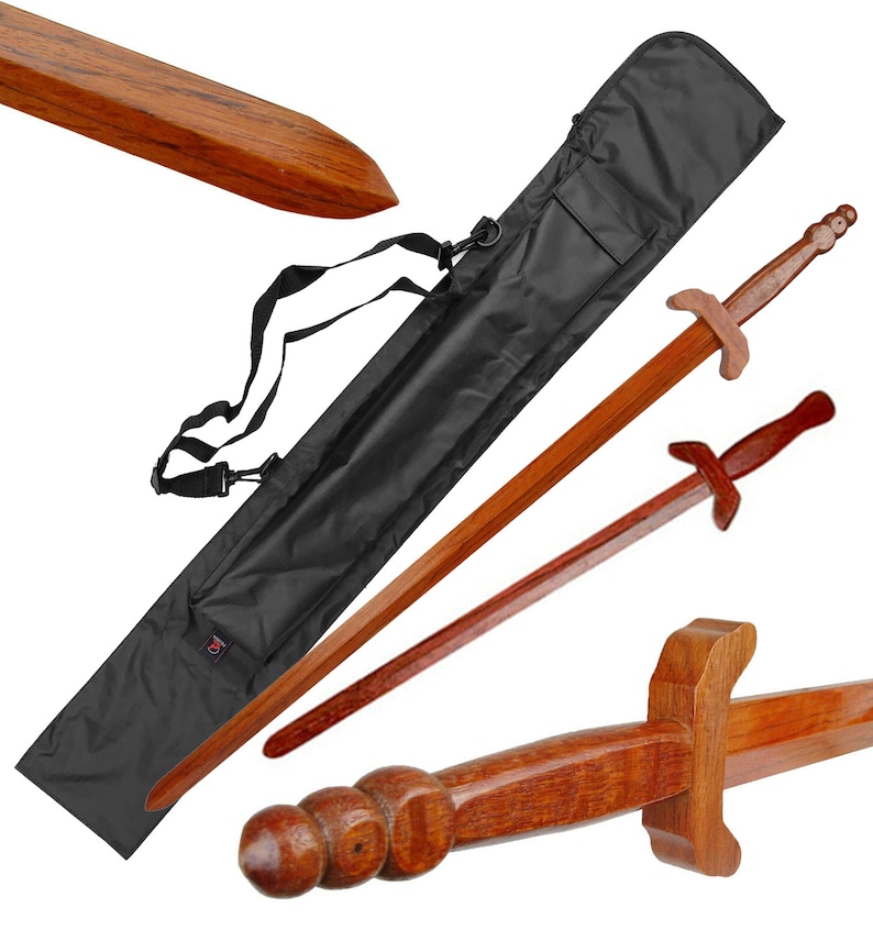 Tai Chi Wooden Sword Martial Arts Kung Fu Training Chinese Swords With ...