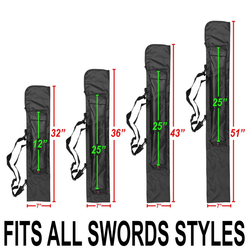 Deluxe Canvas Sword Carrying Case Sword Bag Martial Arts Weapons Case ...