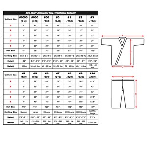 Karate Uniforms Gi Black White Two Tone Uniform Master Instructor ...