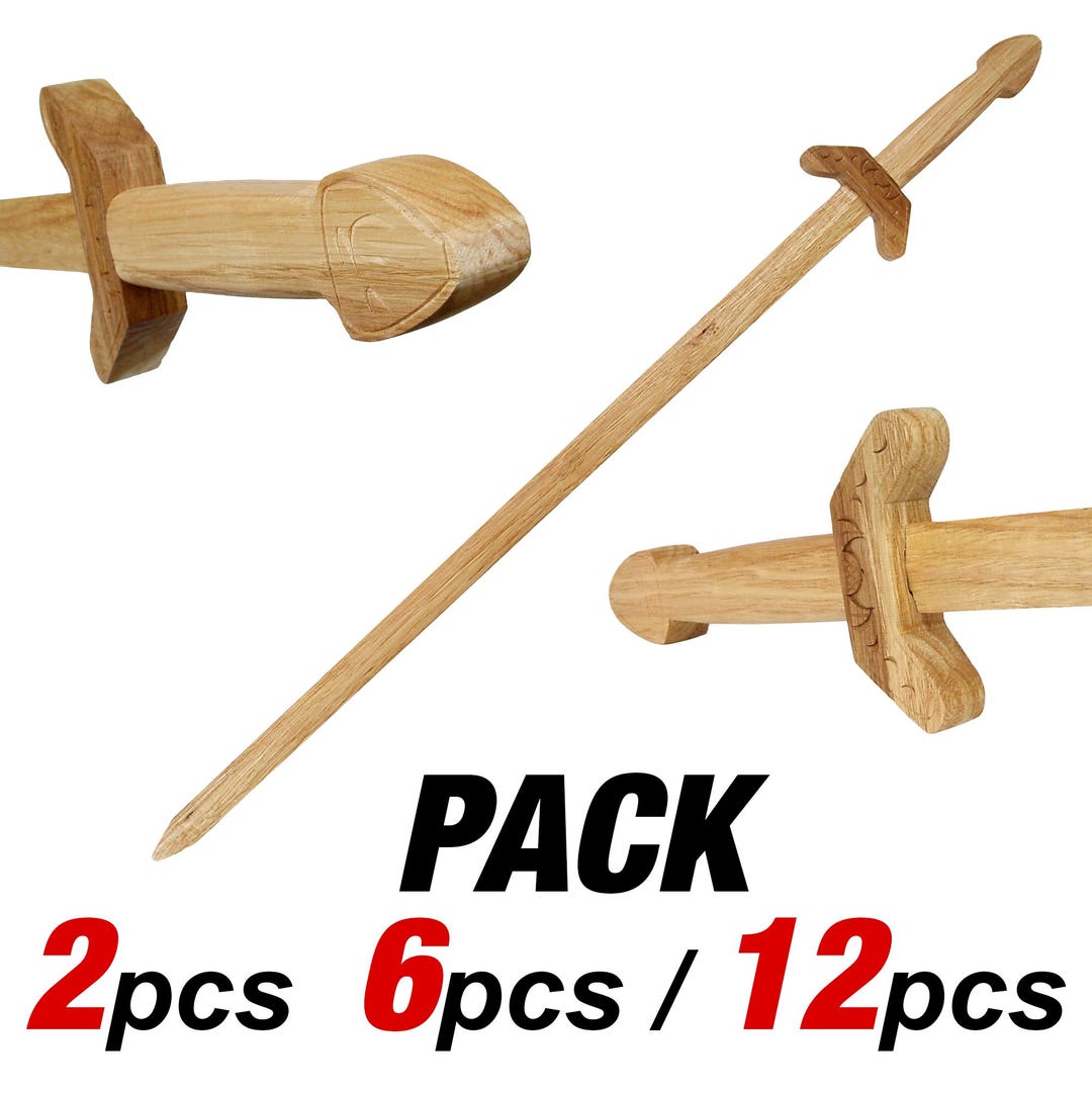 Tai Chi Wooden Sword Carved Handle Martial Arts Kung Fu Training ...