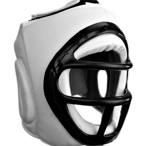 Sparring Training Head Gear With Face Cage for Boxing Kickboxing MMA ...