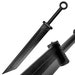 Black Fantasy Sword Polypropylene Sword Cosplay Final Fantasy Martial ...