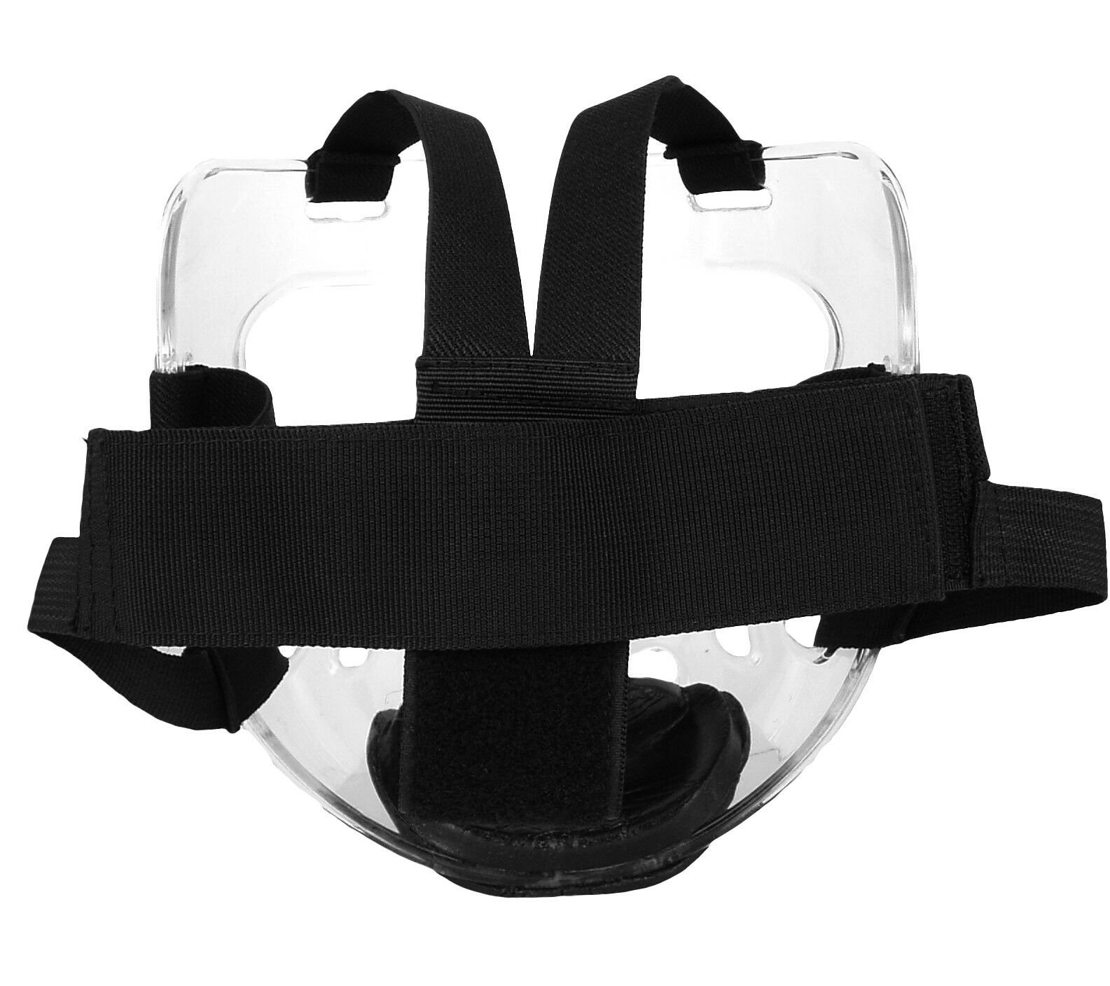 NEW Martial Arts Clear Face Shield Mask for Sparring Head Gear mask ...