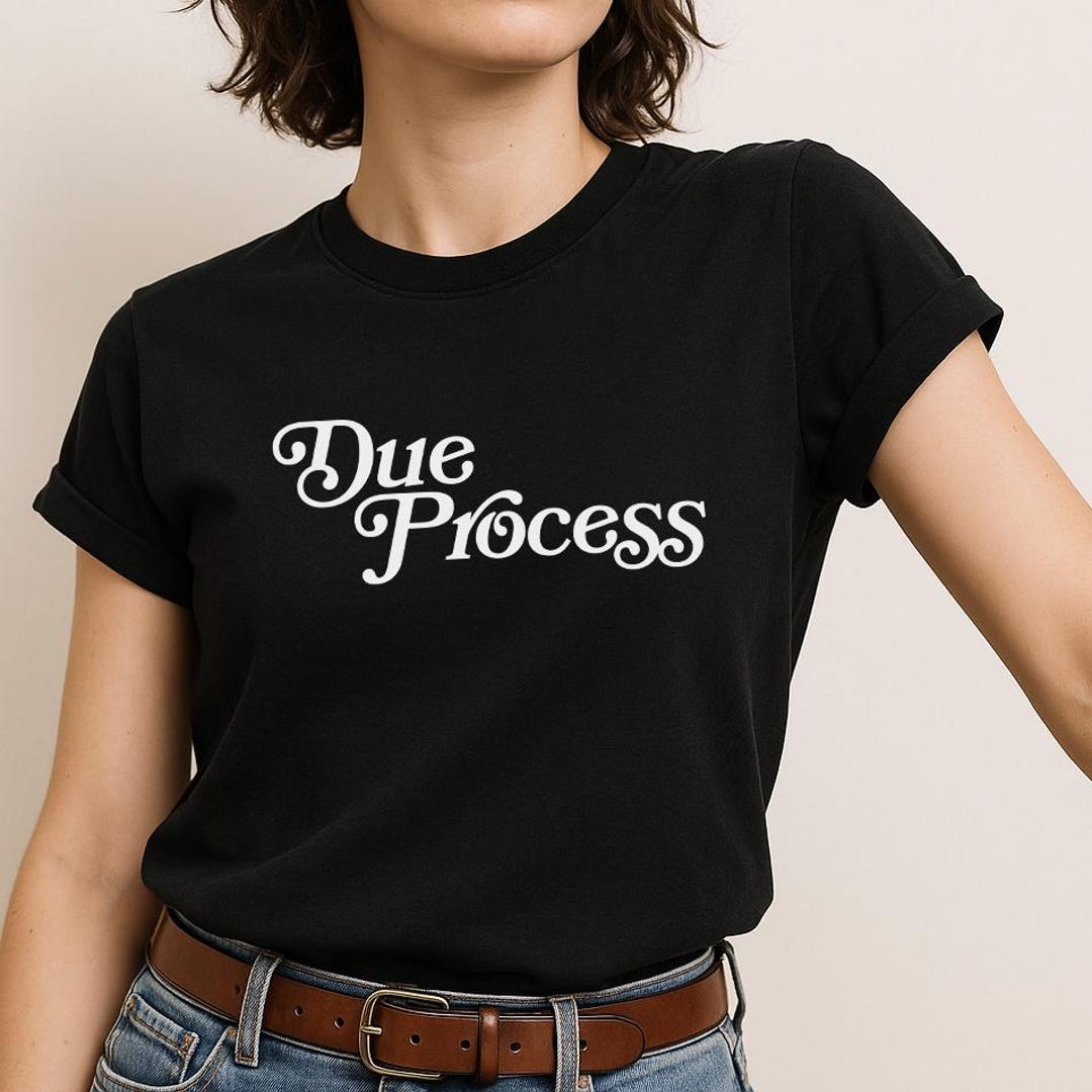 Due Process Shirt, Pro Immigration, Human Rights Tee - Etsy